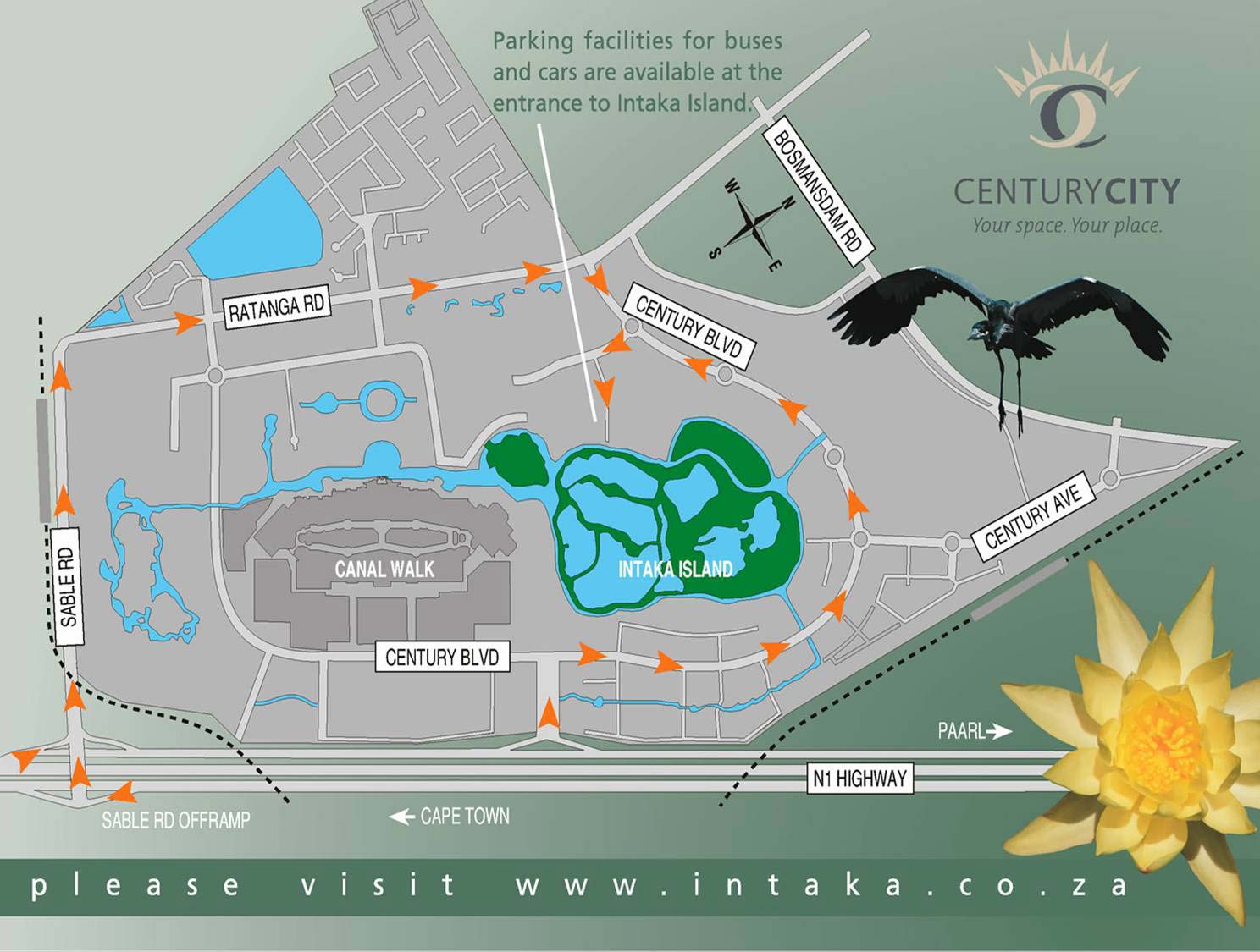Century City Tourist Map - Ratanga Rd • mappery Century City Tourist Map - Ratanga Rd • mappery