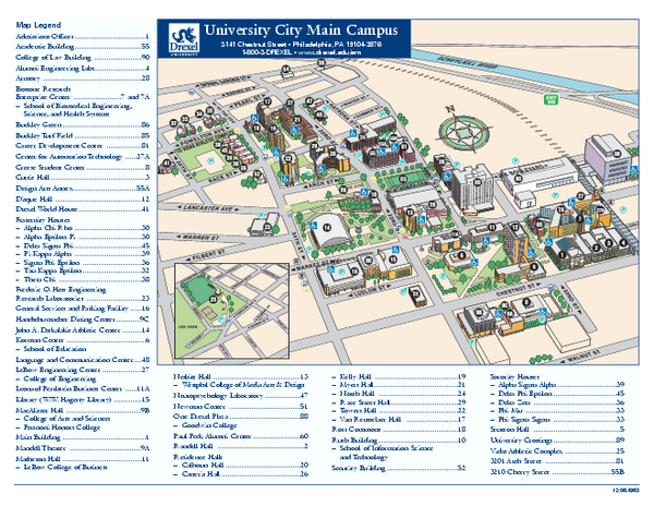 Drexel University Campus Map – Map VectorCampus Map Drexel University Campus Map – Map VectorCampus Map