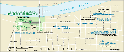 George Rogers Clark Map
