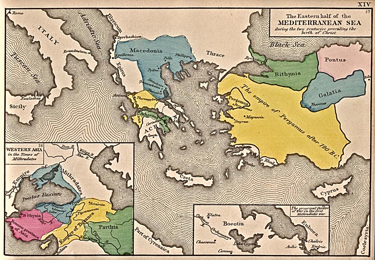 Allison Sermarini's Maps of the Ancient World - Ancient Mediterranean ...