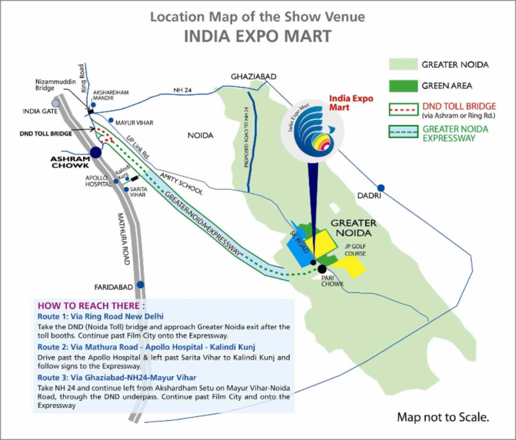 India Expo Mart Map Noida India Mappery
