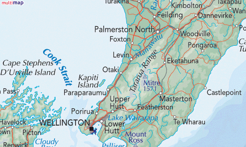 Kapiti Coast Map - Kapiti Coast New Zealand • mappery
