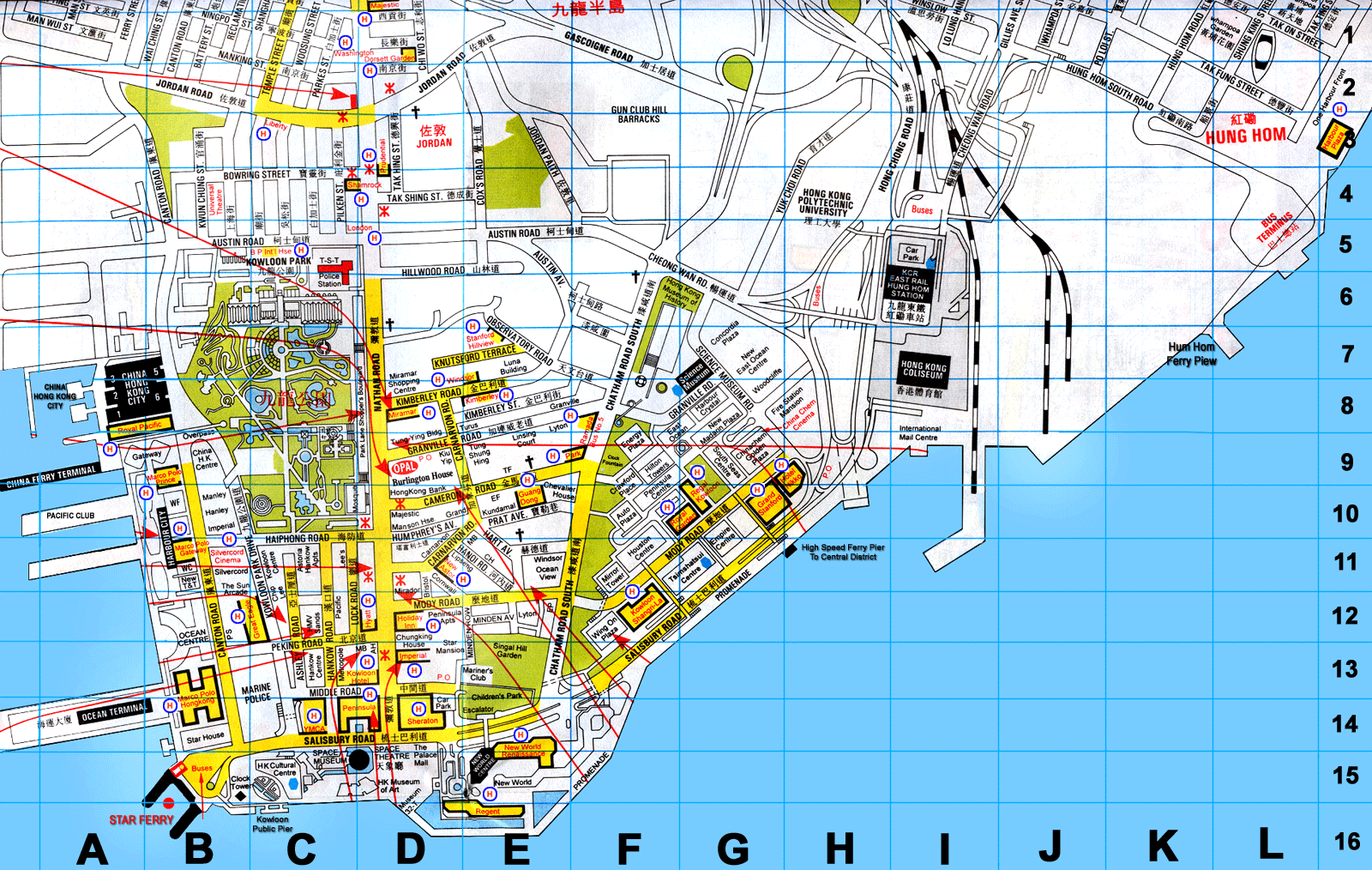 Kowloon Map Kowloon Mappery