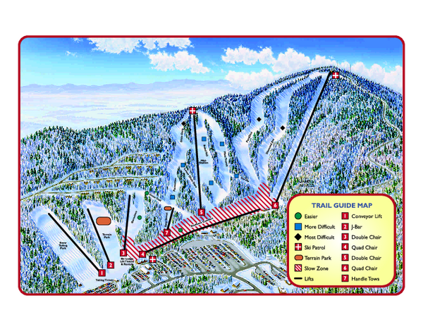 Massanutten Resort Ski Trail Map - Massanutten Virginia United States ... Massanutten Resort Ski Trail Map - Massanutten Virginia United States ...