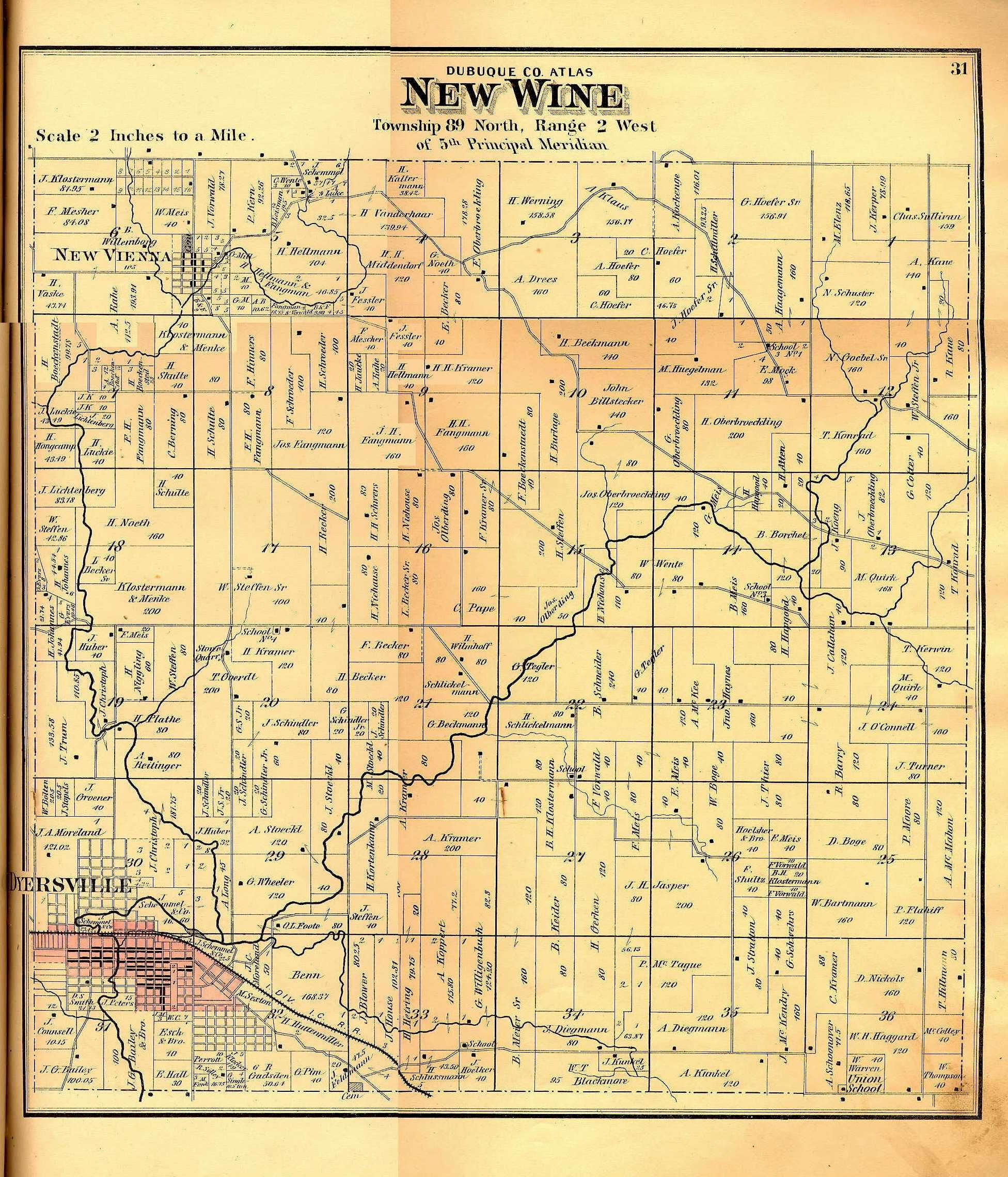 New Wine Township Iowa Atlas Map New Wine Iowa Mappery new-wine-township-iowa-atlas-map-new-wine-iowa-mappery