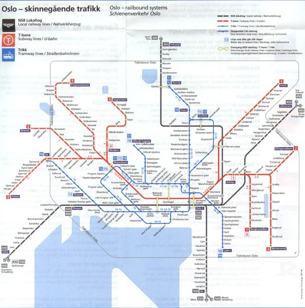 Oslo Norway Public Transportation Map - Oslo Norway • mappery Oslo Norway Public Transportation Map - Oslo Norway • mappery