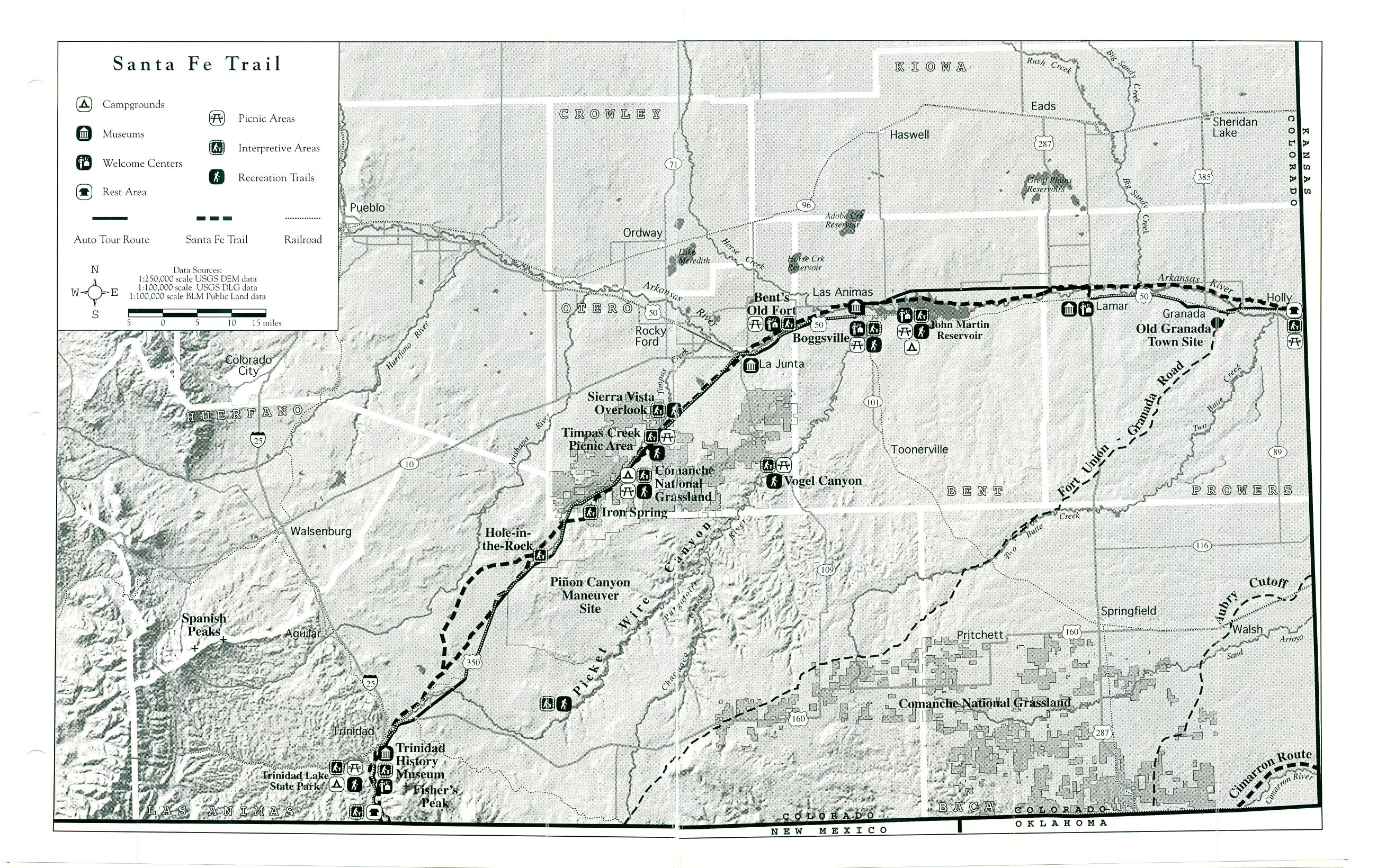 Santa Fe Trail Dallas Map - Map