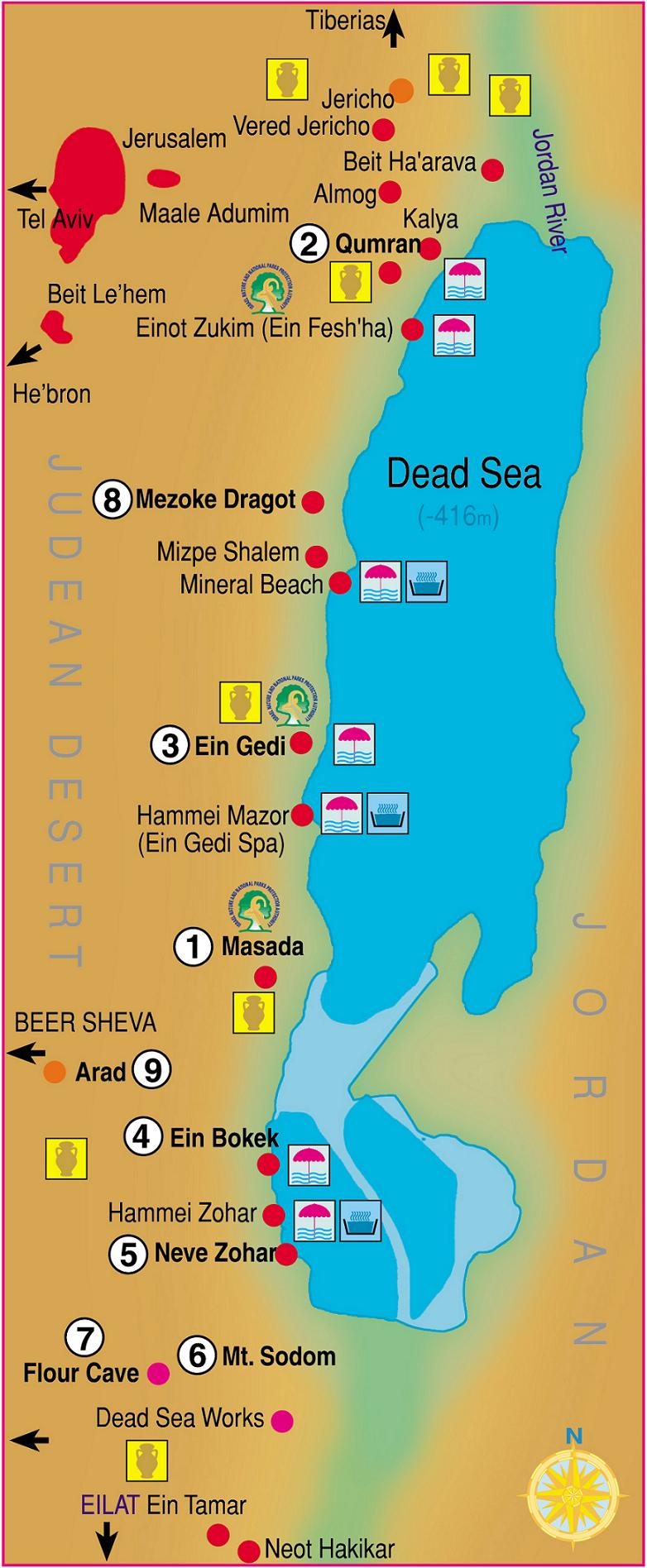 The Dead Sea Map The Dead Sea Mappery The Dead Sea Map The Dead Sea Mappery