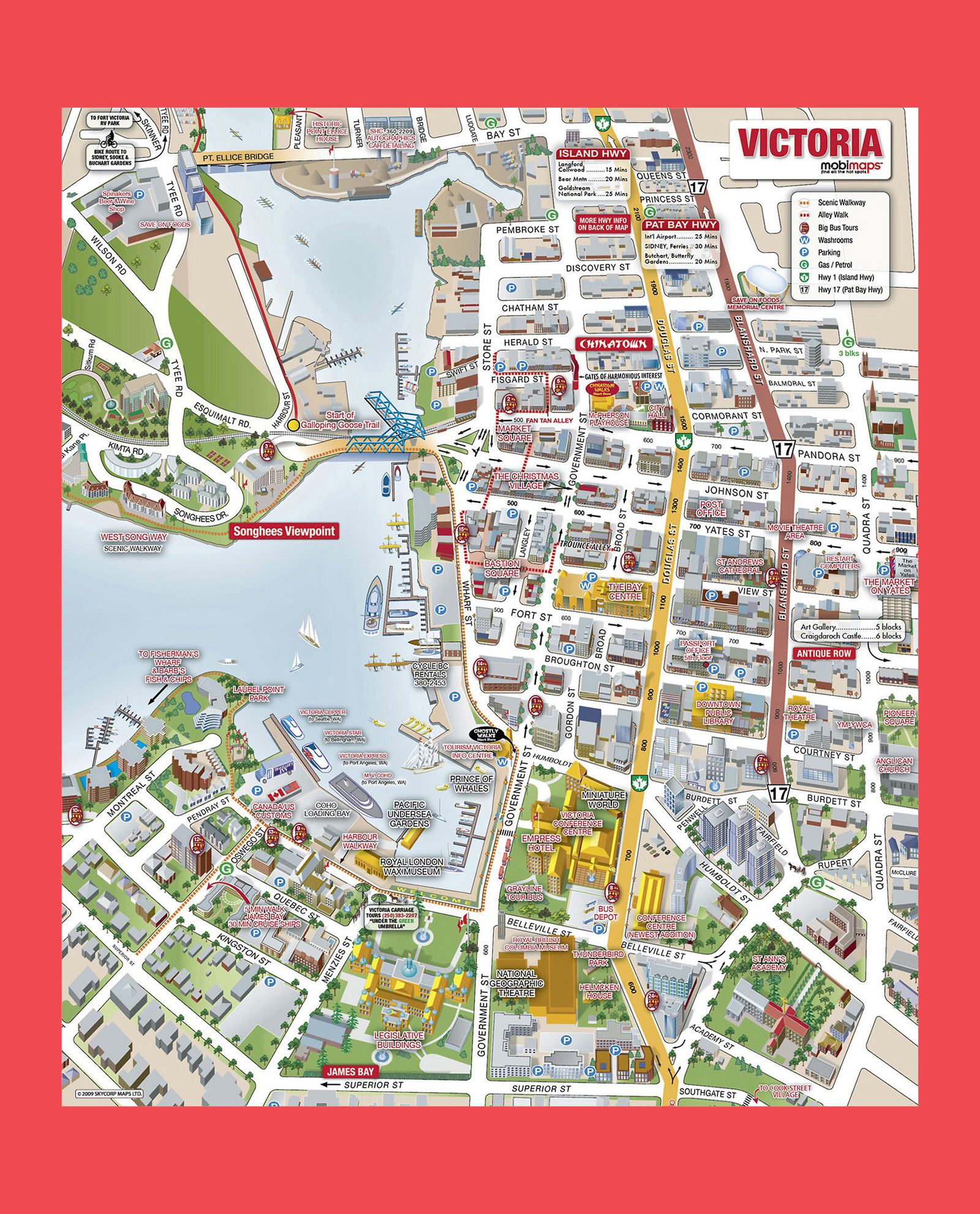 Victoria City Tourist Map - Victoria City BC • mappery Victoria City Tourist Map - Victoria City BC • mappery
